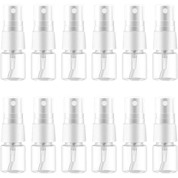 20 Pcs Spray Bottles Vials Mini Empty Perfume Sample Small Clear ...