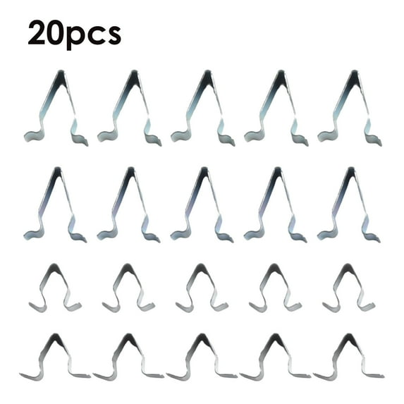20 Pcs Spring Trim Clip Car Retainer Fastener Boot & Tailgate Metal ...
