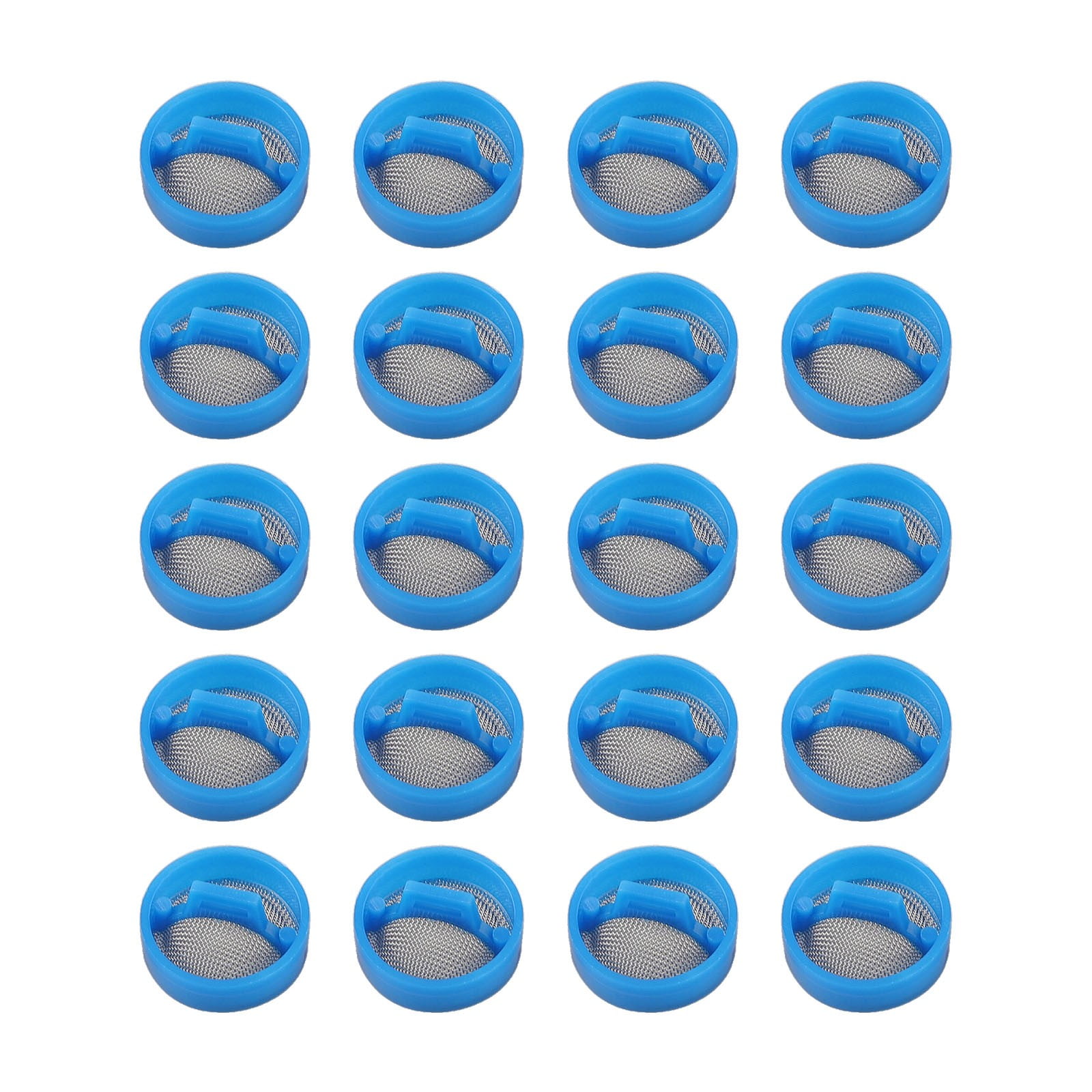 20 Pcs Stainless Steel Mesh Washer Water Inlet Valve Filter Screen Kit ...