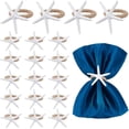 20 Pcs Starfish Napkin Rings Set White Coastal Wedding Decor Seashell ...