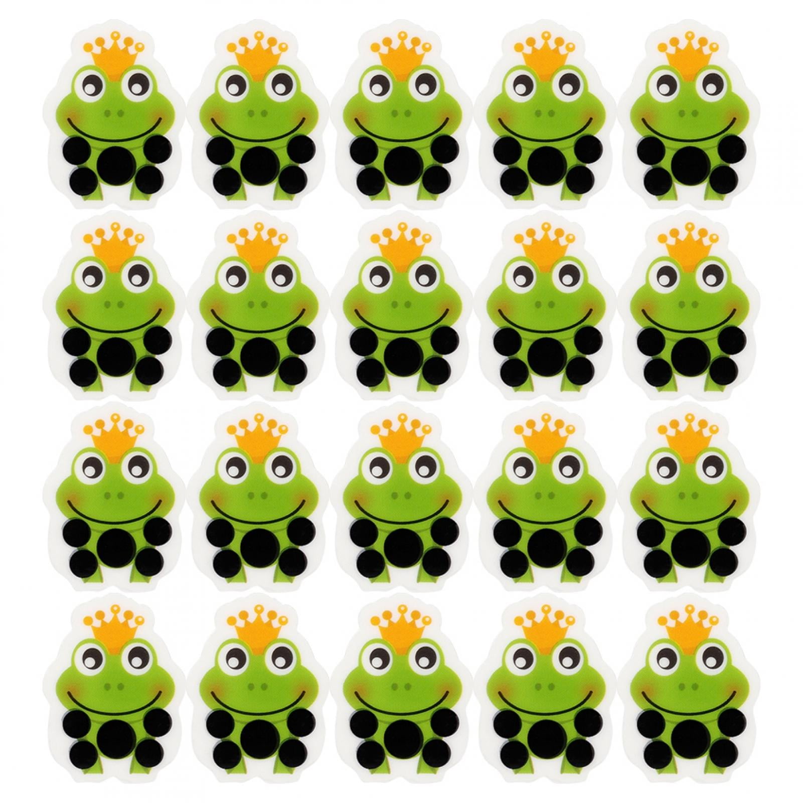 20 Pcs Stick-on Fever Cartoon Stickers Forehead Fever Kids Temperature ...