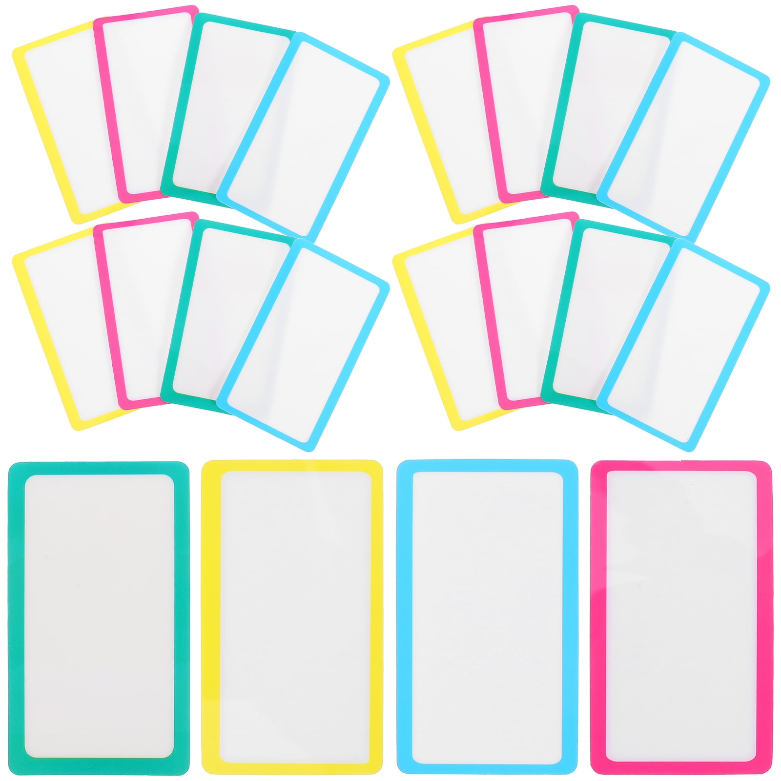 20 Pcs Sticker Tags Removable Post-notes Dry Erase Labels - Walmart.com