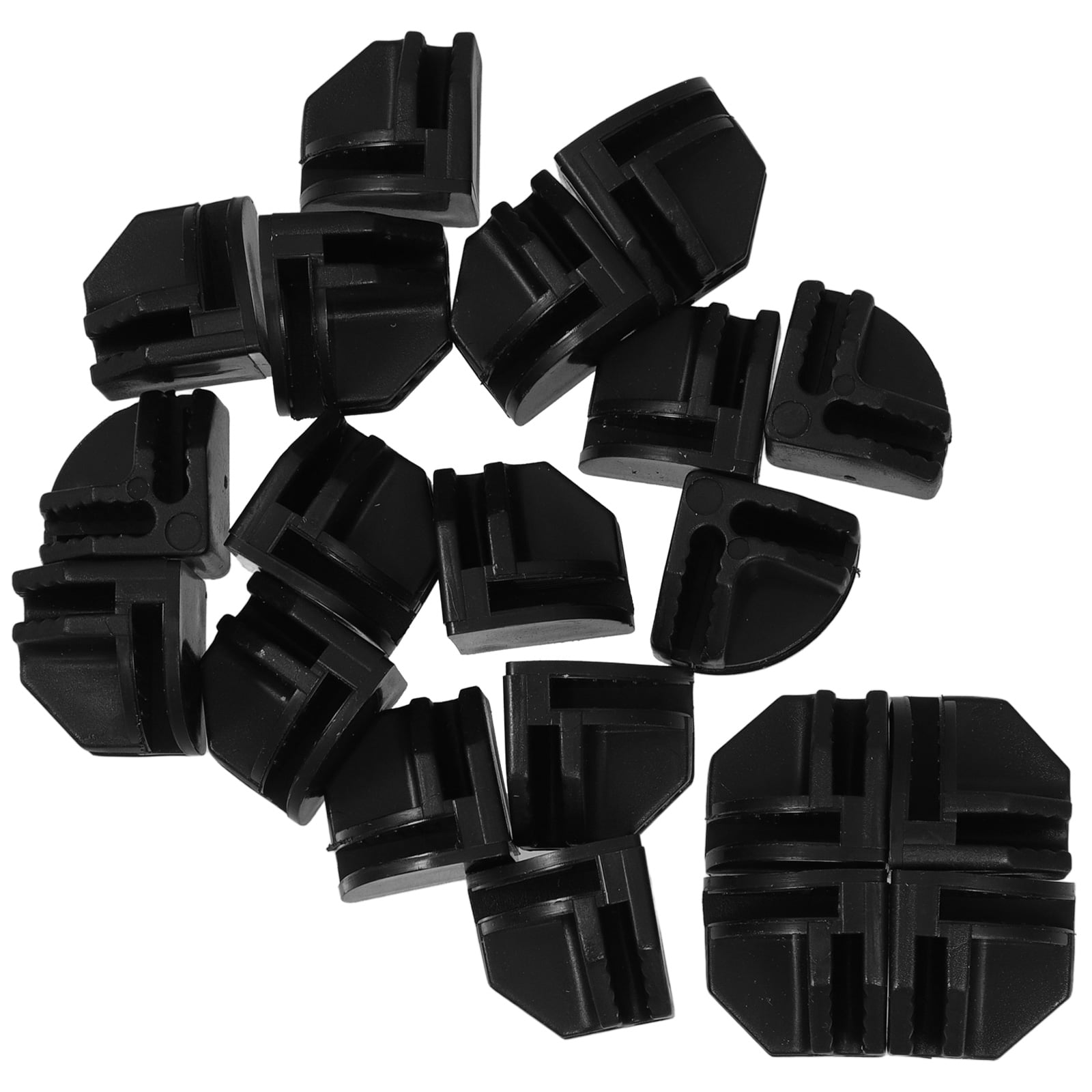 20 Pcs Storage Cabinet Connection Buckle Plastic Cube Connectors ...