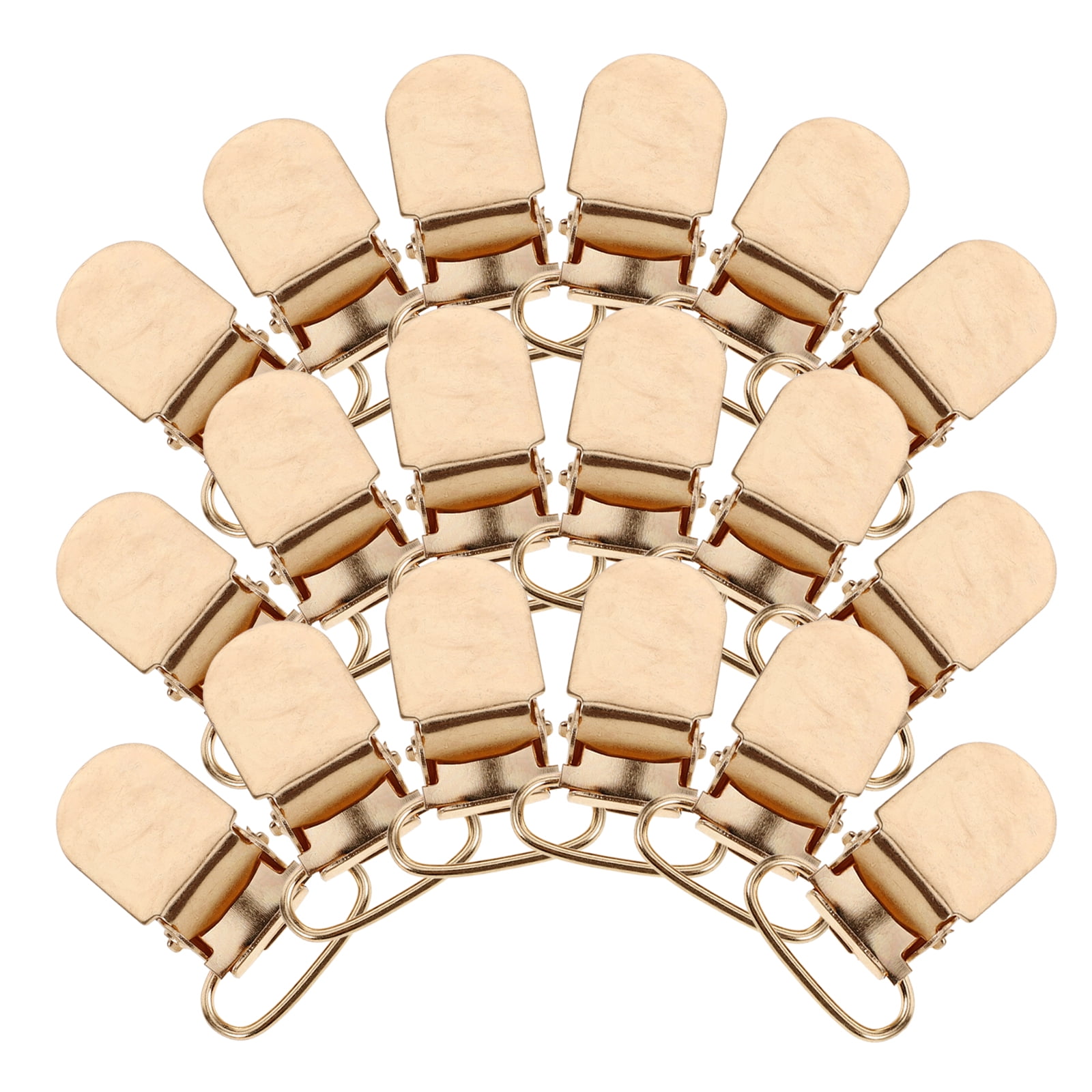 20 Pcs Suspender Clips Buckle Clip Clothing Underwear Button - Walmart.com