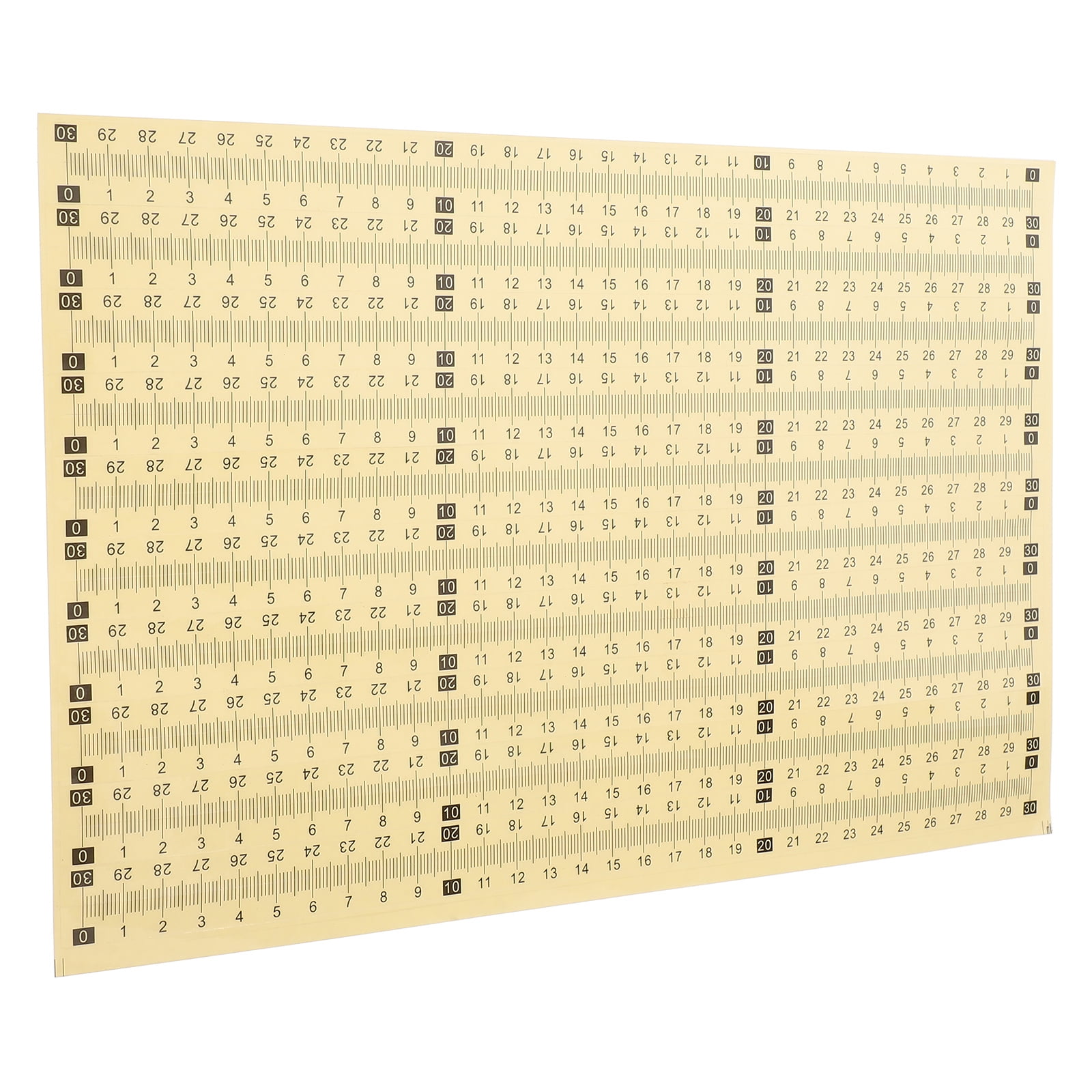 20 Pcs Tape Measure Sticker Adhesive Measuring for Sewing Table ...