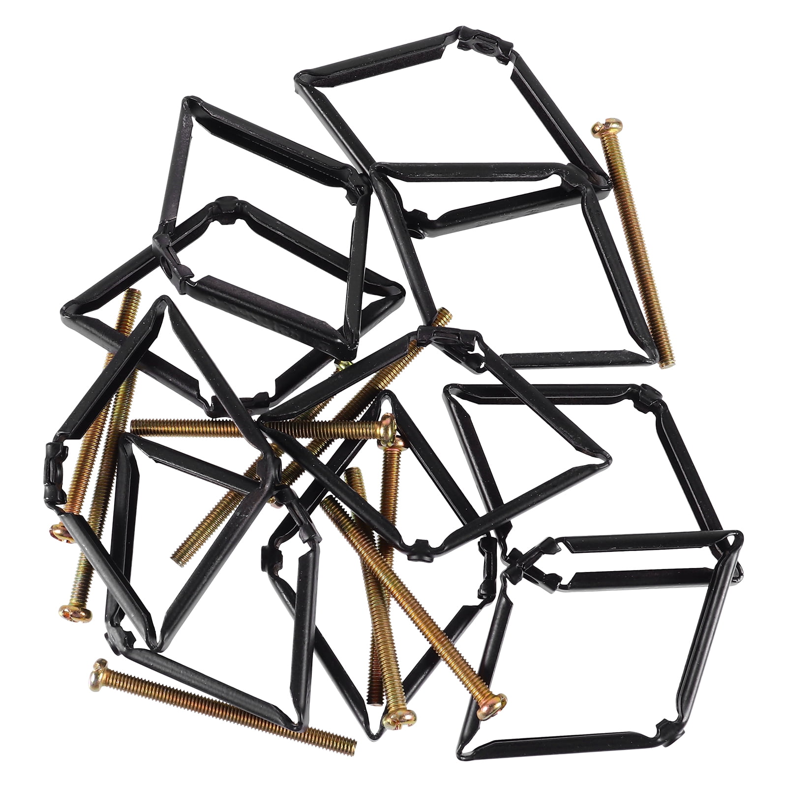 20 Pcs Tarp Repair Kit Fixer Switch Box Screws and Anchors Clips ...