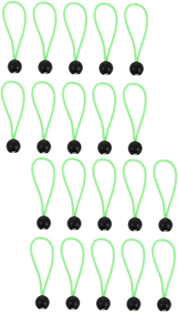 20 Pcs Tent Bungee Cord Heavy Duty Tarp Tent for Camping Heavy Duty ...