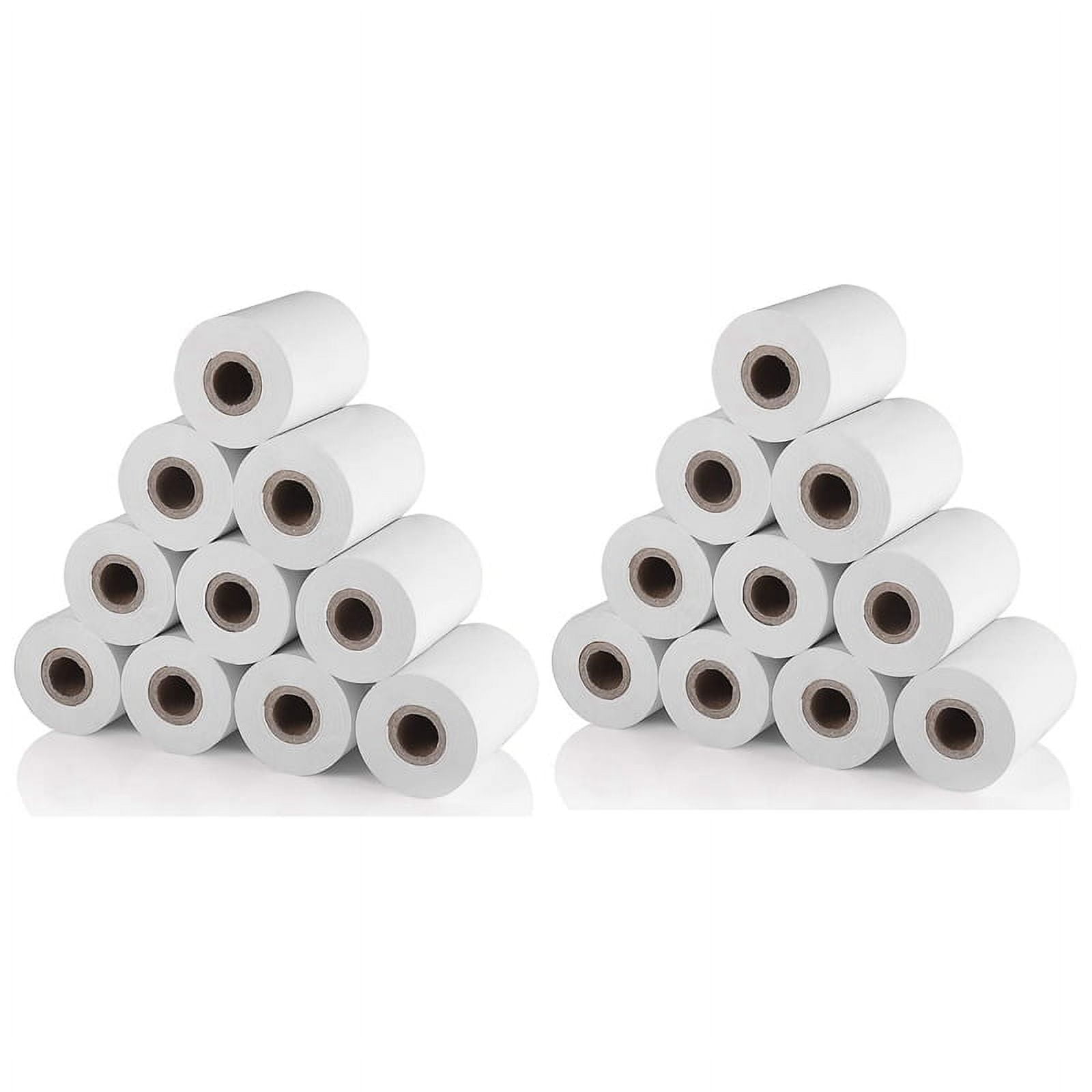 20 Pcs Thermal Paper, for Mobile 58mm 30mm Mini Thermal Printer Cash ...
