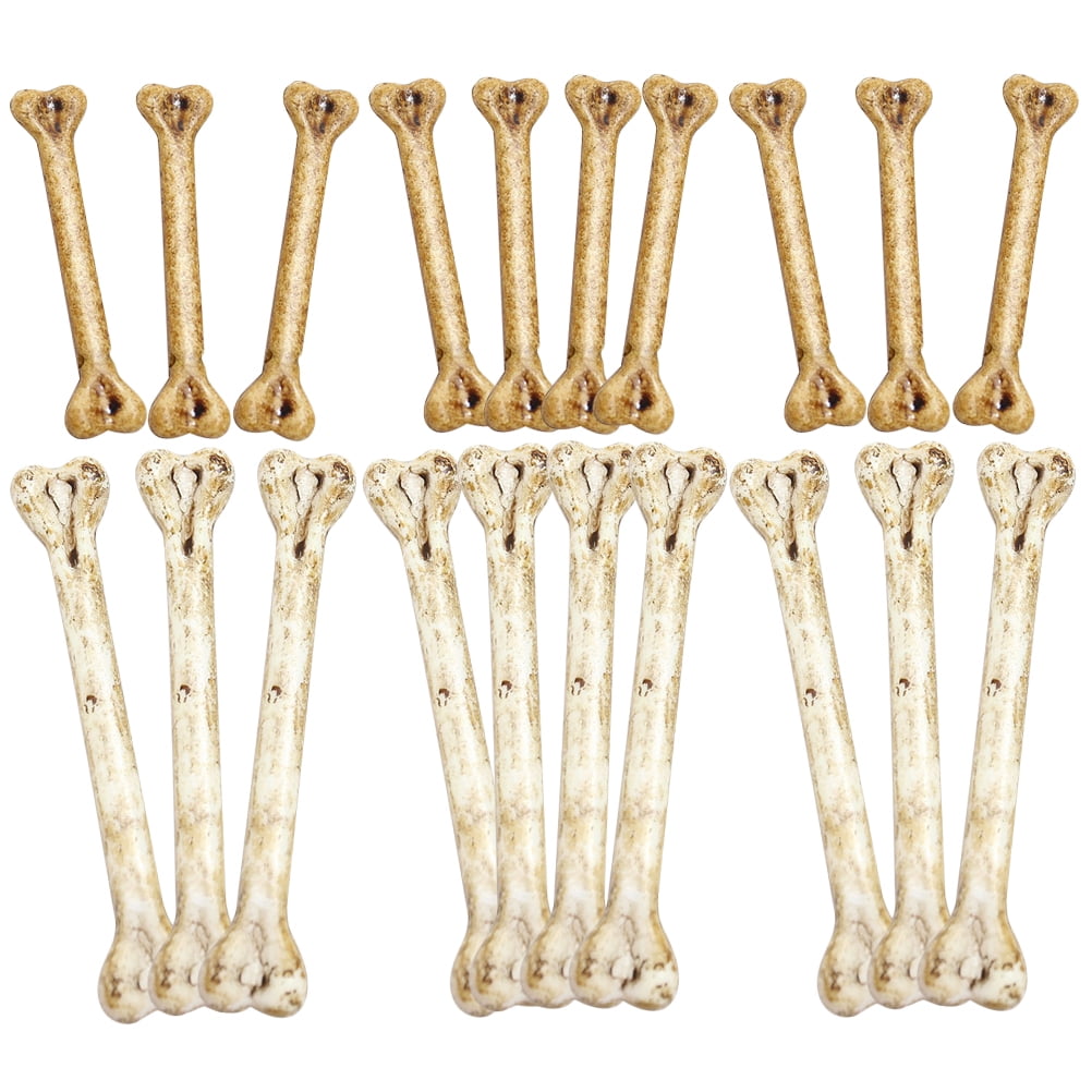 20 Pcs Toy Human Bone Bone for Halloween Halloween Props Skeleton Bone ...