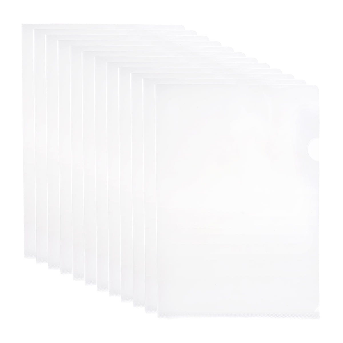 20 Pcs Transparent Document Folder Lightweight Folder Moisture ...