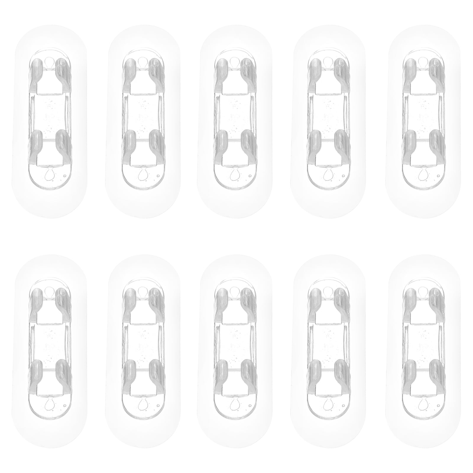 20 Pcs Transparent Self-adhesive Cable Routing Retainer 10pcs Small ...