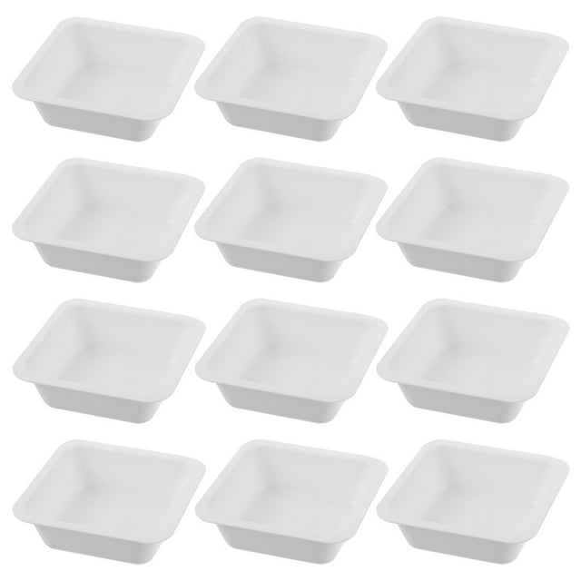 20 Pcs Trays for Serving Food Weighing Boat Flat Bottom - Walmart.com