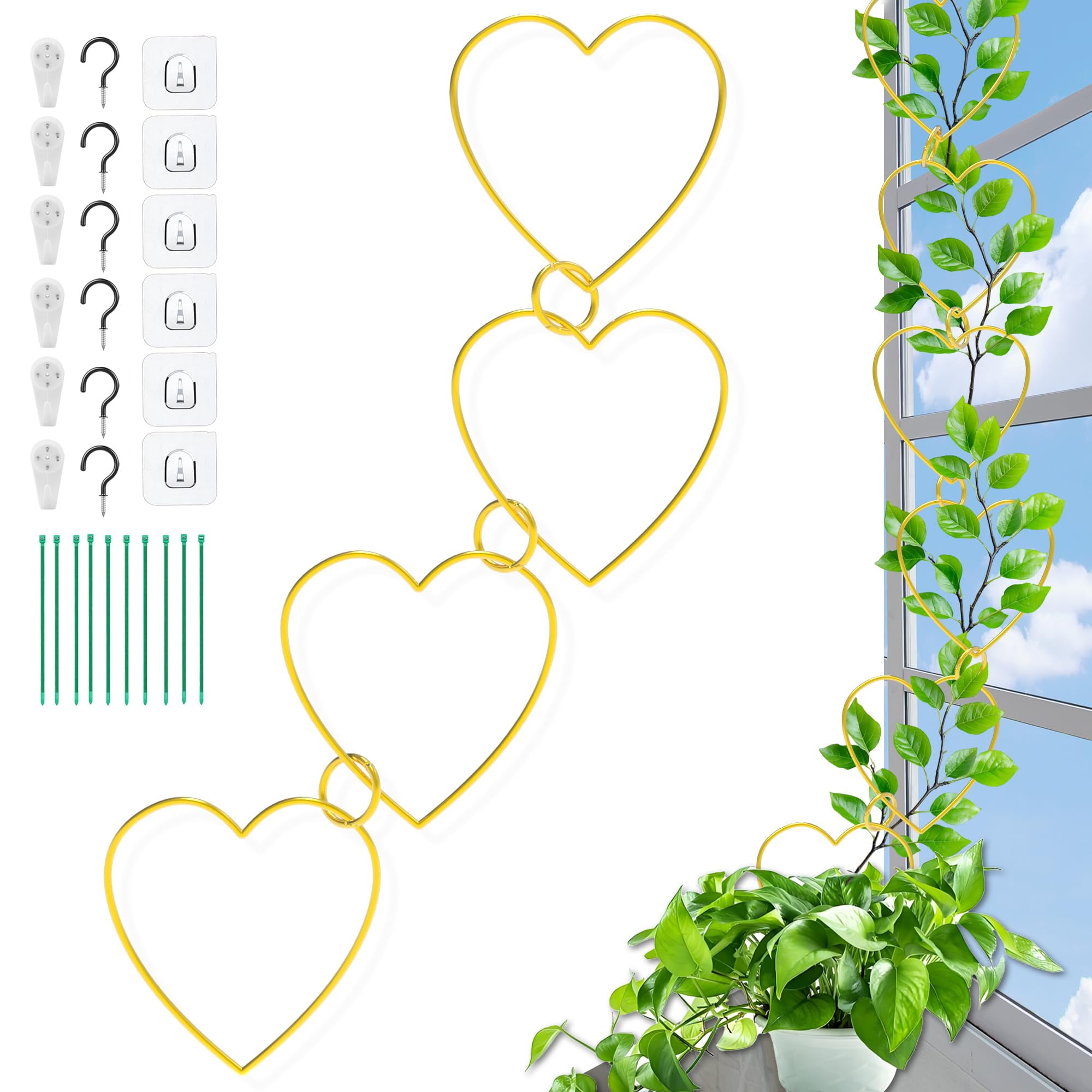 20 Pcs Trellis for Climbing Plants Indoor Outdoor, Trellis, Plant ...