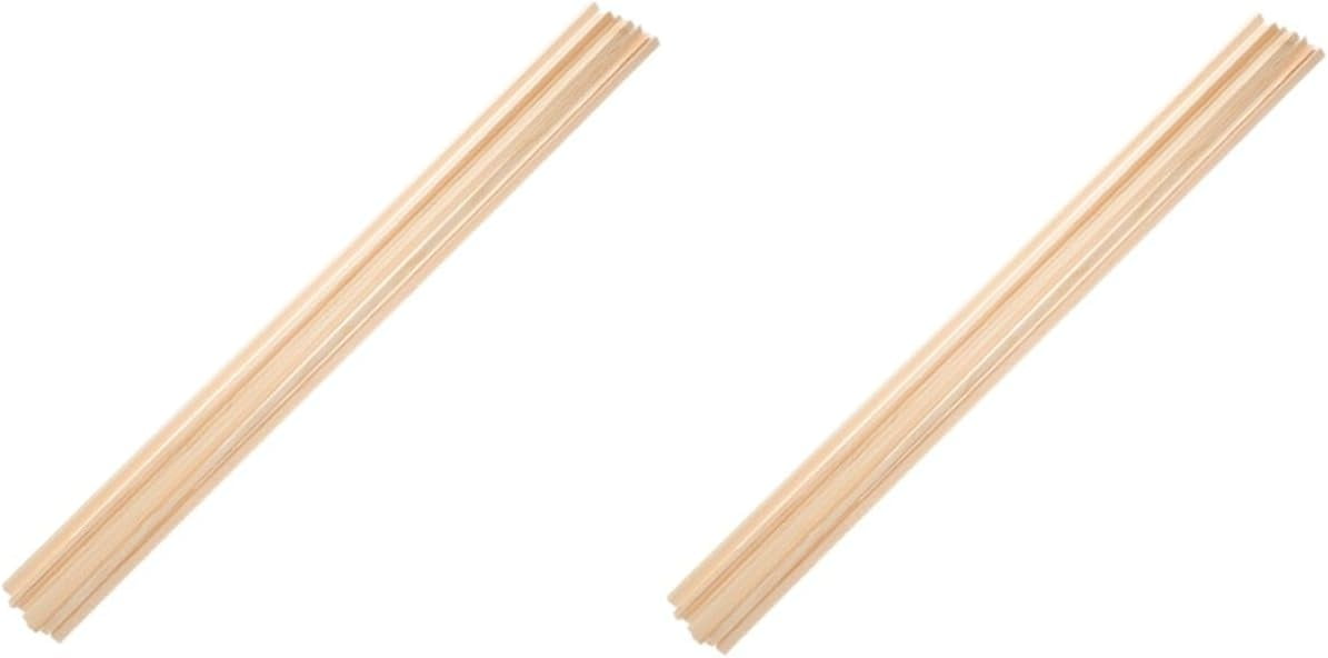 20 Pcs Triangular Wooden Strip Extra Sticks Wood Dowels Wood Slat Wall ...