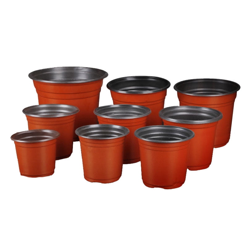 20 Pcs Two color pot disposable seedling raising pot nutrition bowl ...