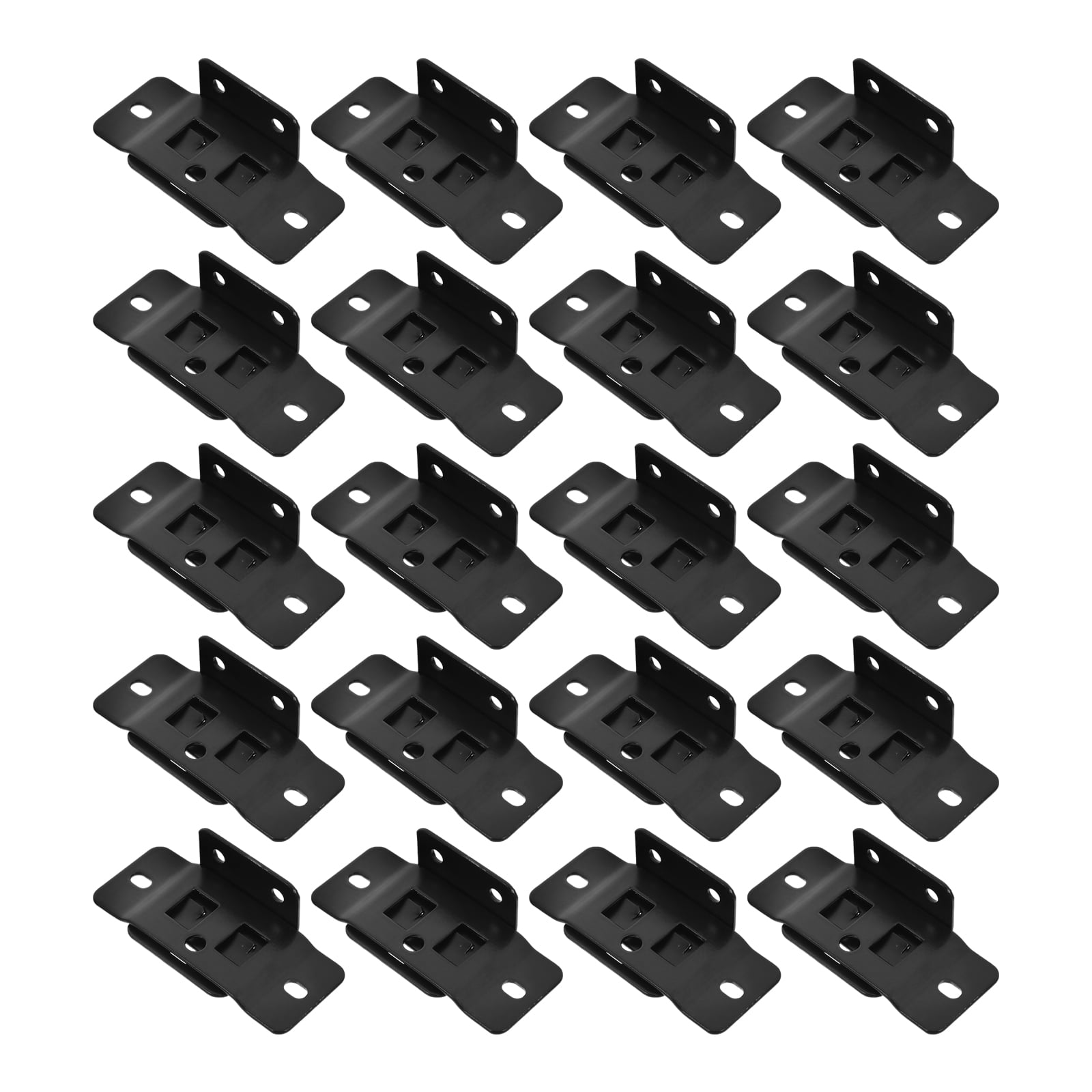 20 Pcs Universal Furniture Corner Connector Brackets Angle Fastener ...