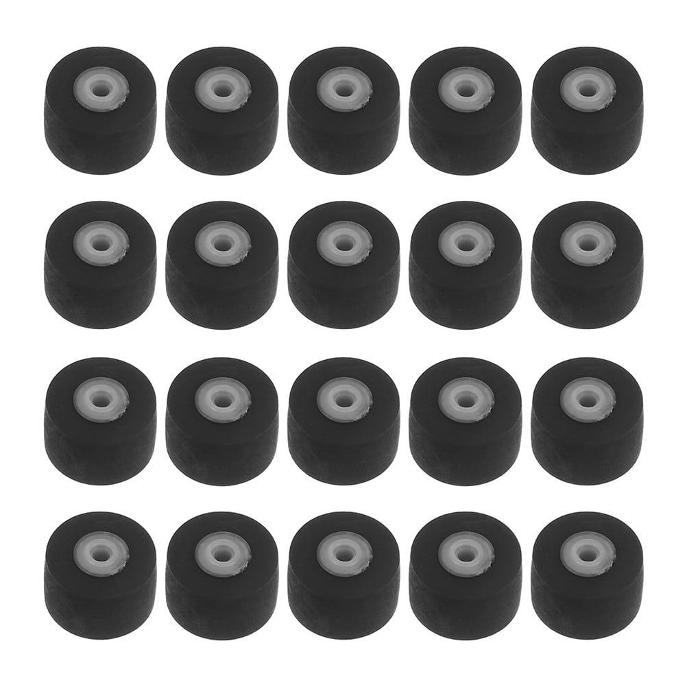 WORGEOUS Pinch Roller Wheel Black Rubber 20Set for Audio Cassette ...