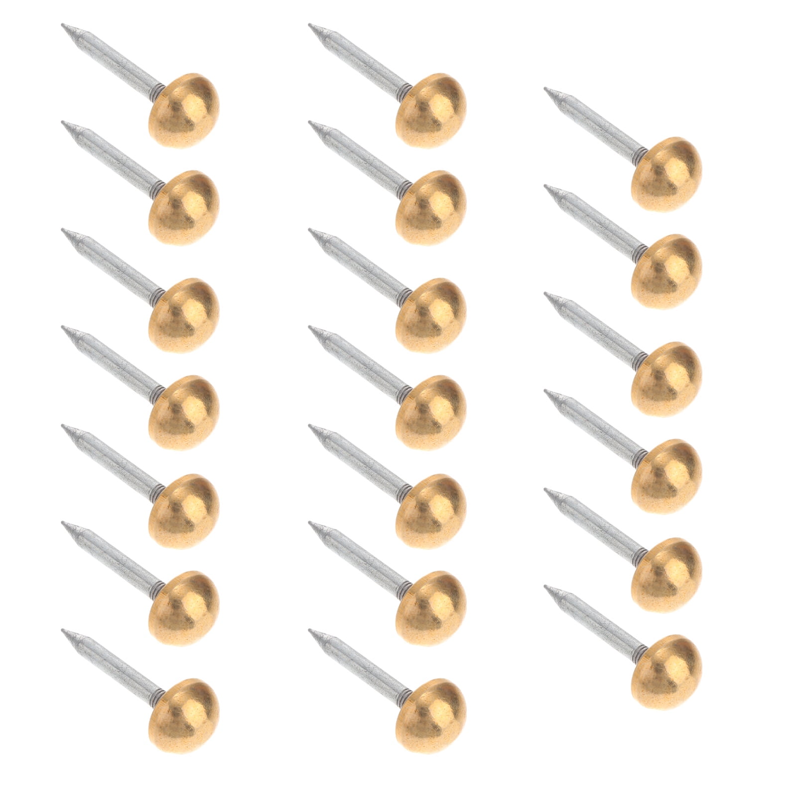 Raindrops Upholstery Tacks Golden Copper 20Pcs 0.9X0.5X0.2In - Walmart.com