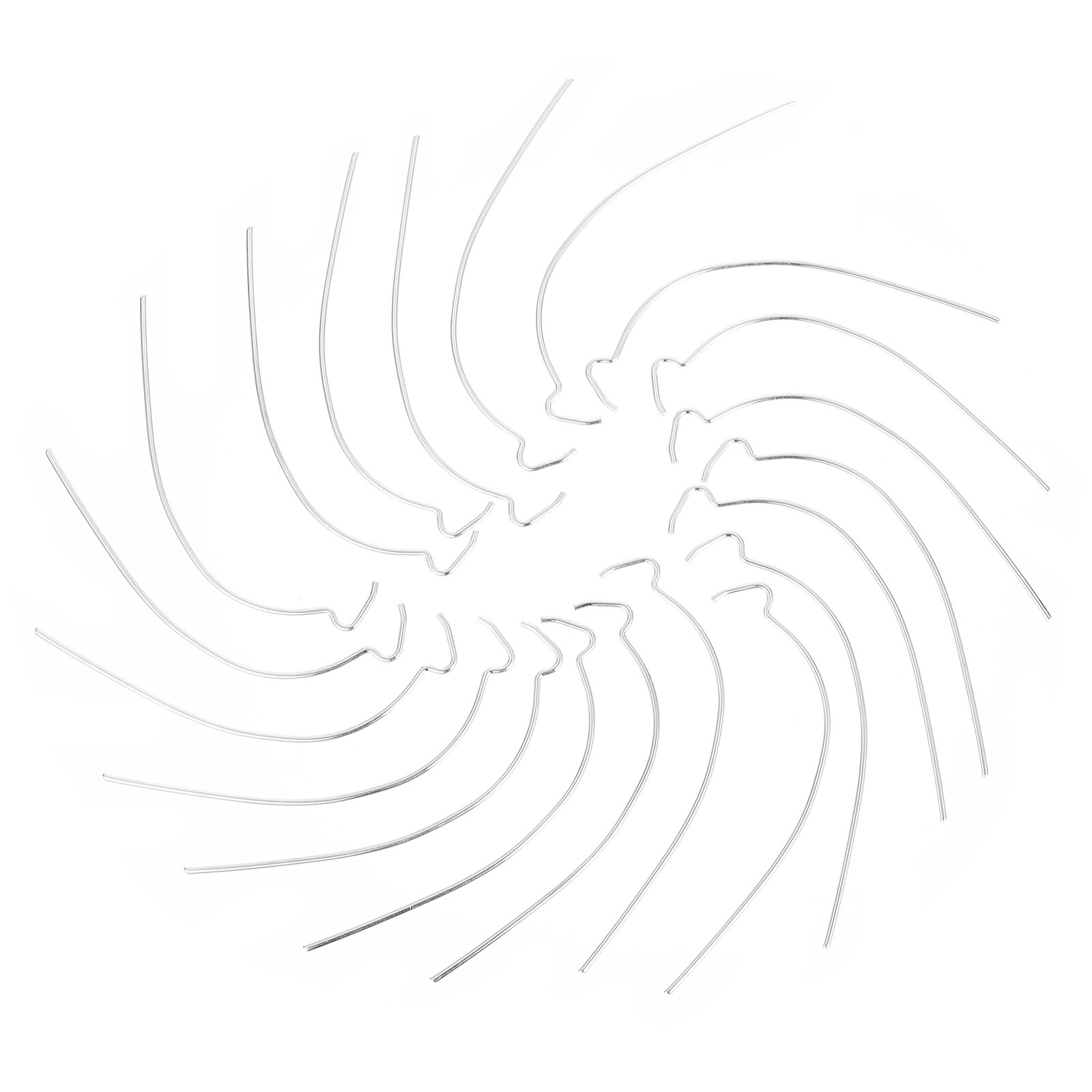 20 Pcs Wallpaper Hanging Paintings S-Type Picture Frame Hook - Walmart.com