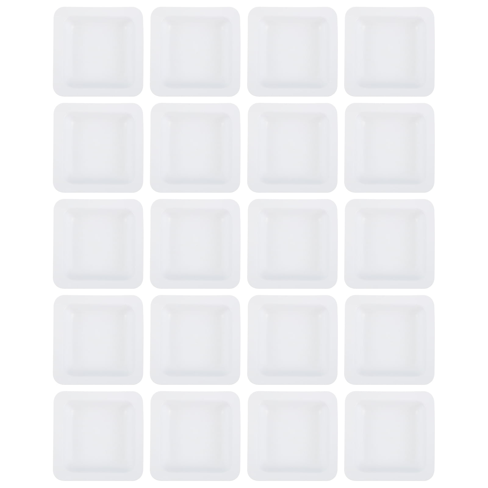 20 Pcs Weighing Boat Boats Plastic Anti-Static Plates Food Tray Mini ...