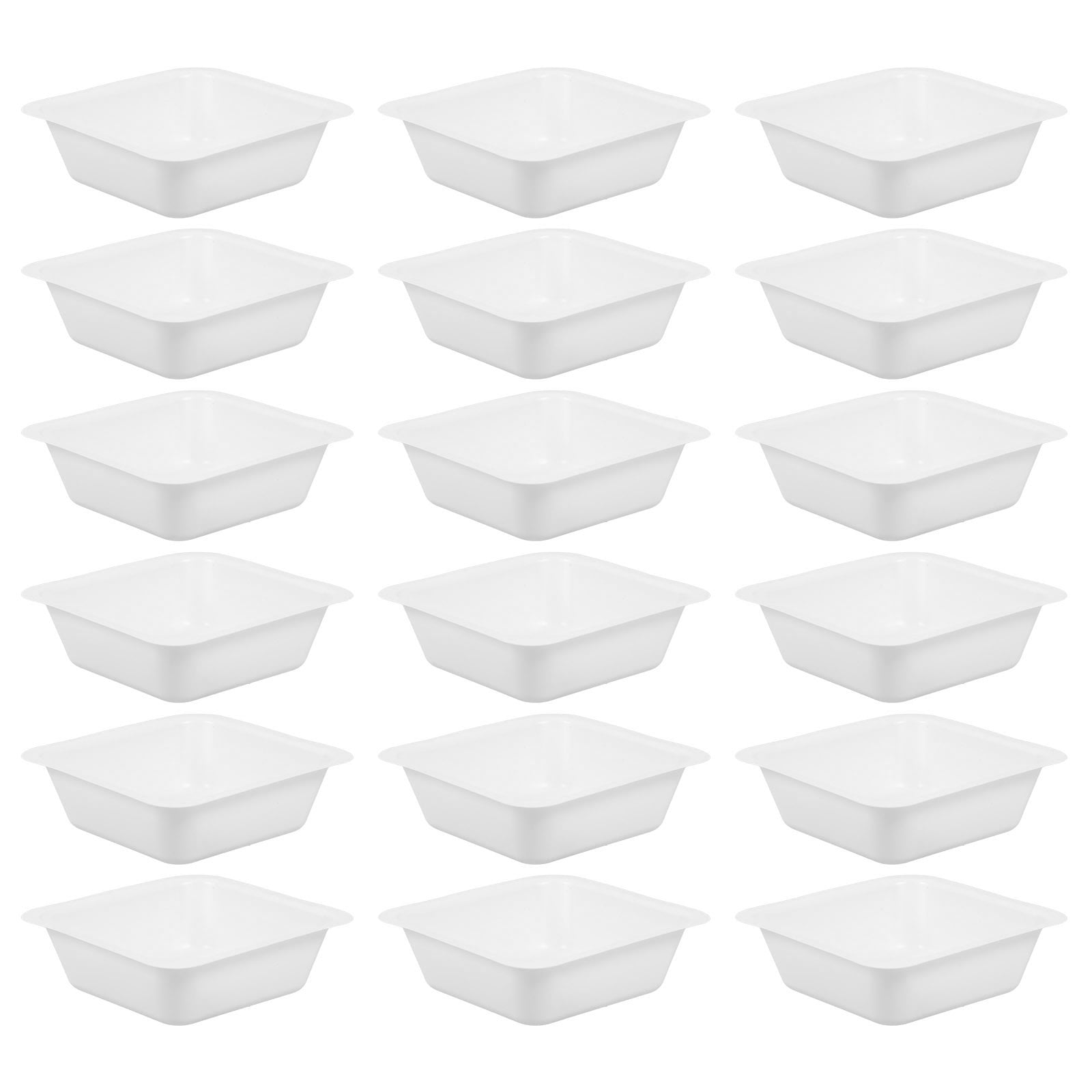 20 Pcs Weighing Pan Container Small Diamond Sample Trays Laboratory ...