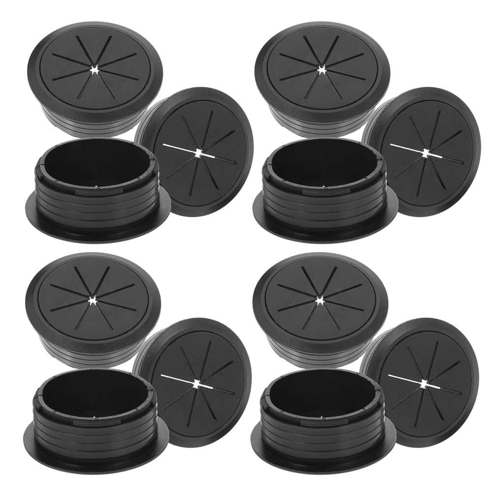 20 Pcs Wiring Hole Cover The Wire Computer Cable Grommet Cord Hole ...