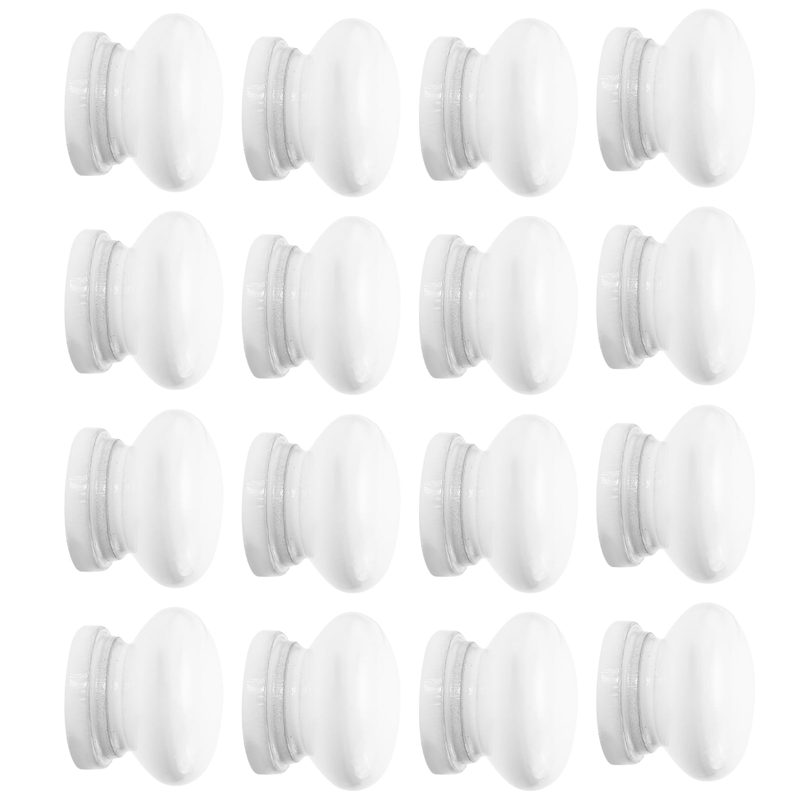 20 Pcs Wooden Drawer Knob Household Cabinet Handle Handles Screw Sticky ...