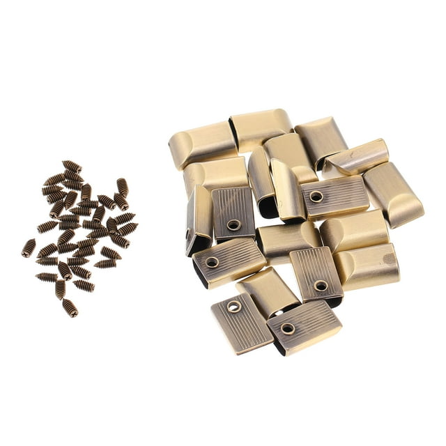 20 Pcs Zippers Zip Pulled Tail Tail Clamp Bright Color Zipper Stopper ...