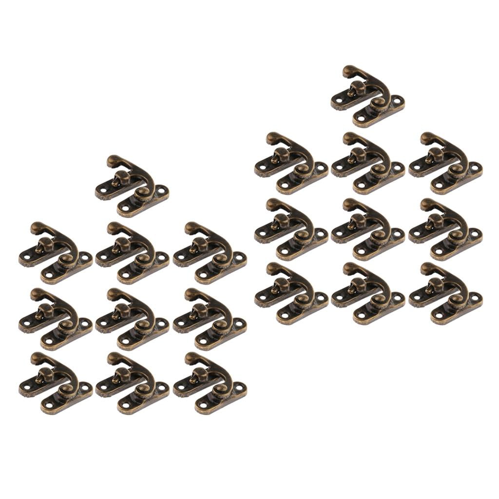 20 PcsBird breeding Nest Box Wood DIY Parrot Cage Fitting Nesting Lock ...