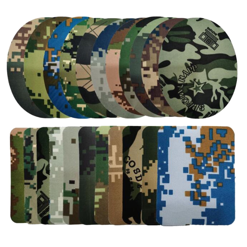 20 Piece Fabric Iron-on Patches for Clothes, Denim, 3.74 x 4.92 inch ...