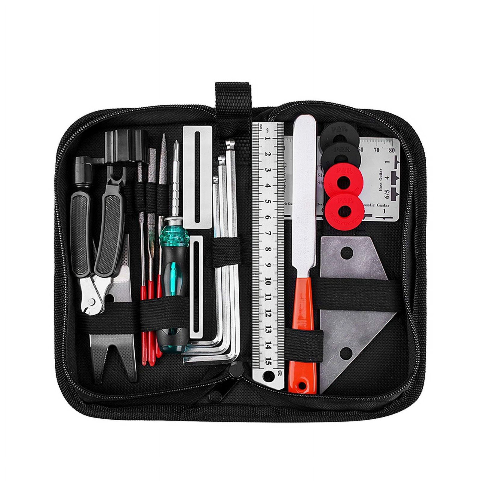 20-Piece Set Guitar Cleaning and Maintenance String Changing Tool ...
