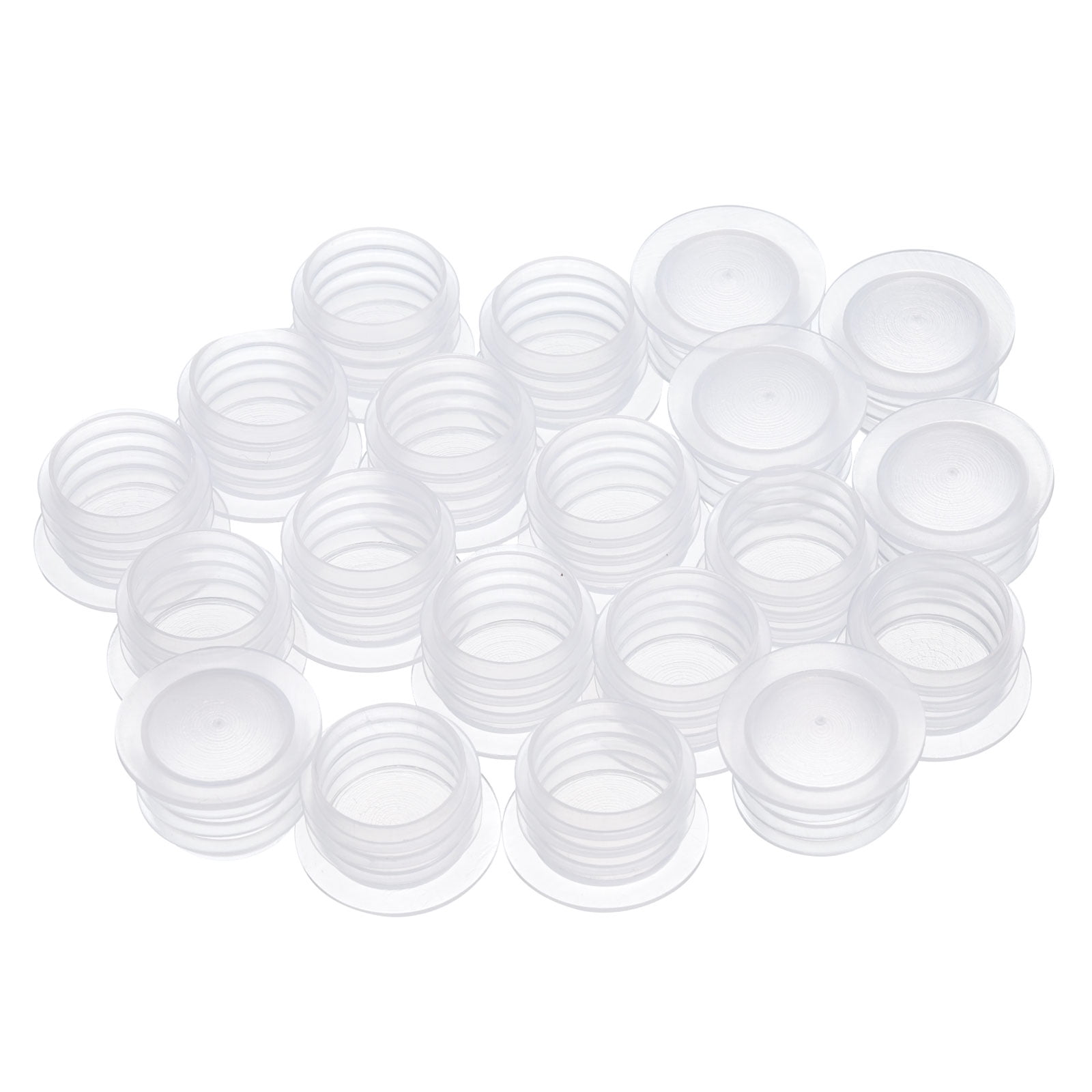 20 Pieces 1/2in Salt Shaker Stoppers, PE Plastic Salt Shaker Plug ...