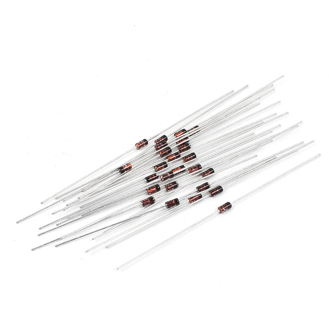20 Pieces 1N4148 DO-35 Fast Switching Signal Diodes 100V 500mA ...