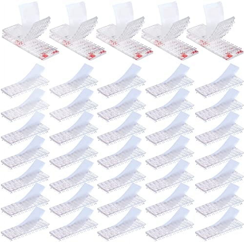 20 Pieces 20 Pieces Adhesive Strips Tag Tape Mounting Kit for I-Pass ...