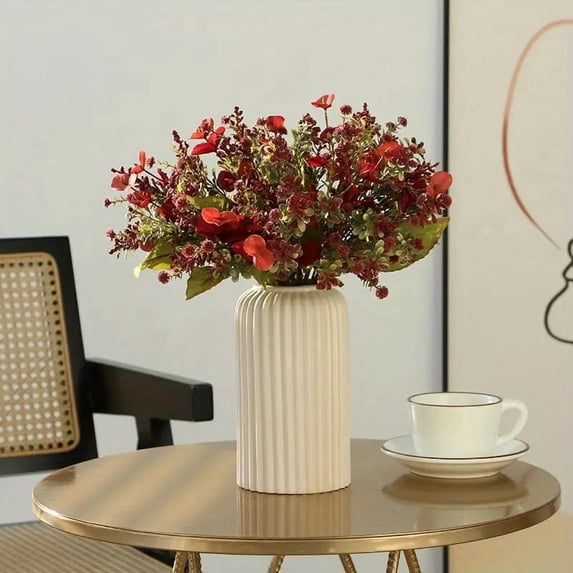 20 Pieces Artificial Baby's Breath Flowers in Autumnal Tones - Perfect ...