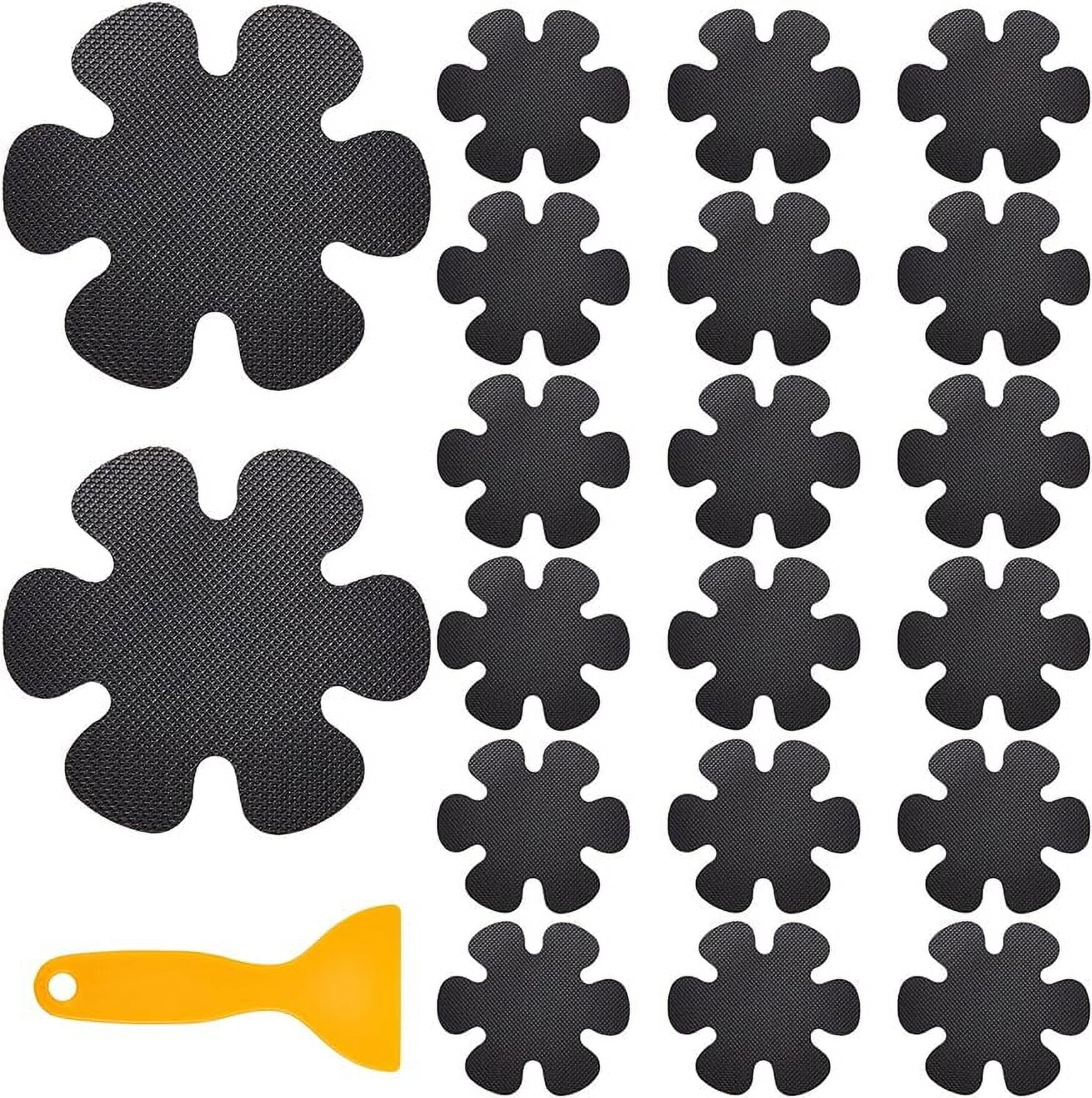 20 Pieces Bathtub Anti-Slip Stickers Tub Non Slip stickies Flower Style ...