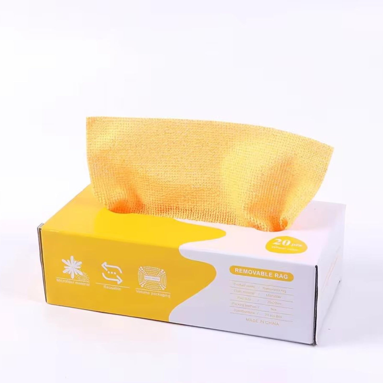 20 Pieces/Box Kitchen Wash Cloths for Dishes,Multi-use Cleaning Cloths ...