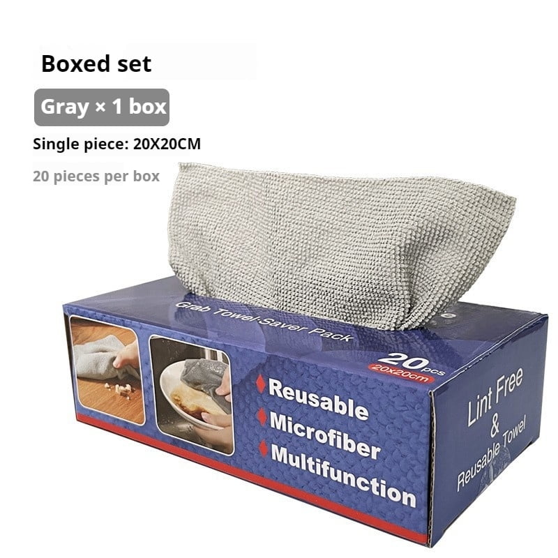20 Pieces/Box Kitchen Wash Cloths for Dishes,Multi-use Cleaning Cloths ...