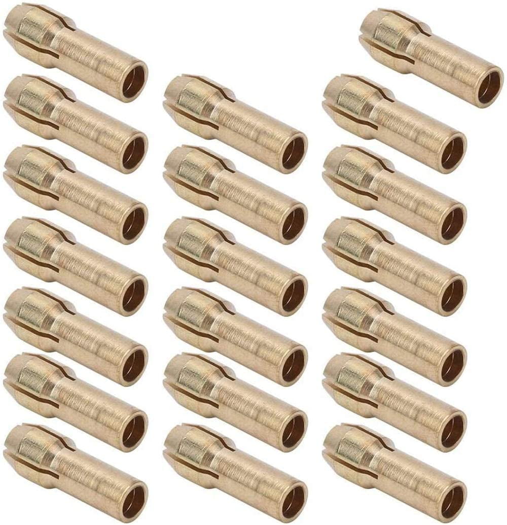 20 Pieces Of Brass Drill Bit Spindles With An Accuracy Of 0.5-3.2Mm ...