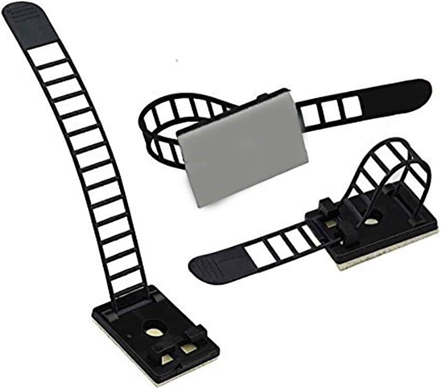 20 Pieces Cable Tie Mount for Wire Management Nylon Cable Multipurpose ...