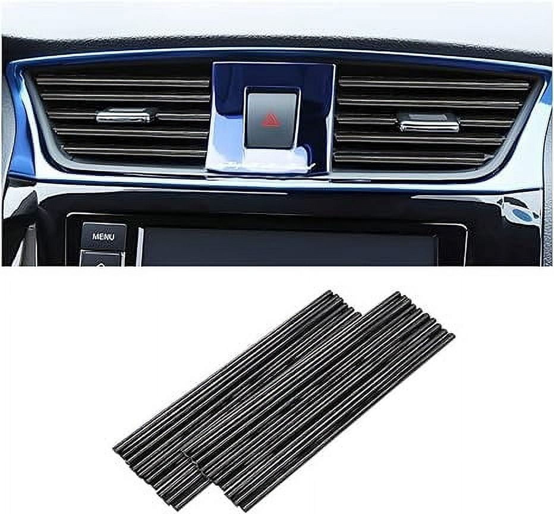 20 Pieces Car Air Conditioner Decoration Strip for Vent Outlet ...