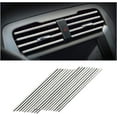 20 Pieces Car Air Conditioner Decoration Strip for Vent Outlet ...