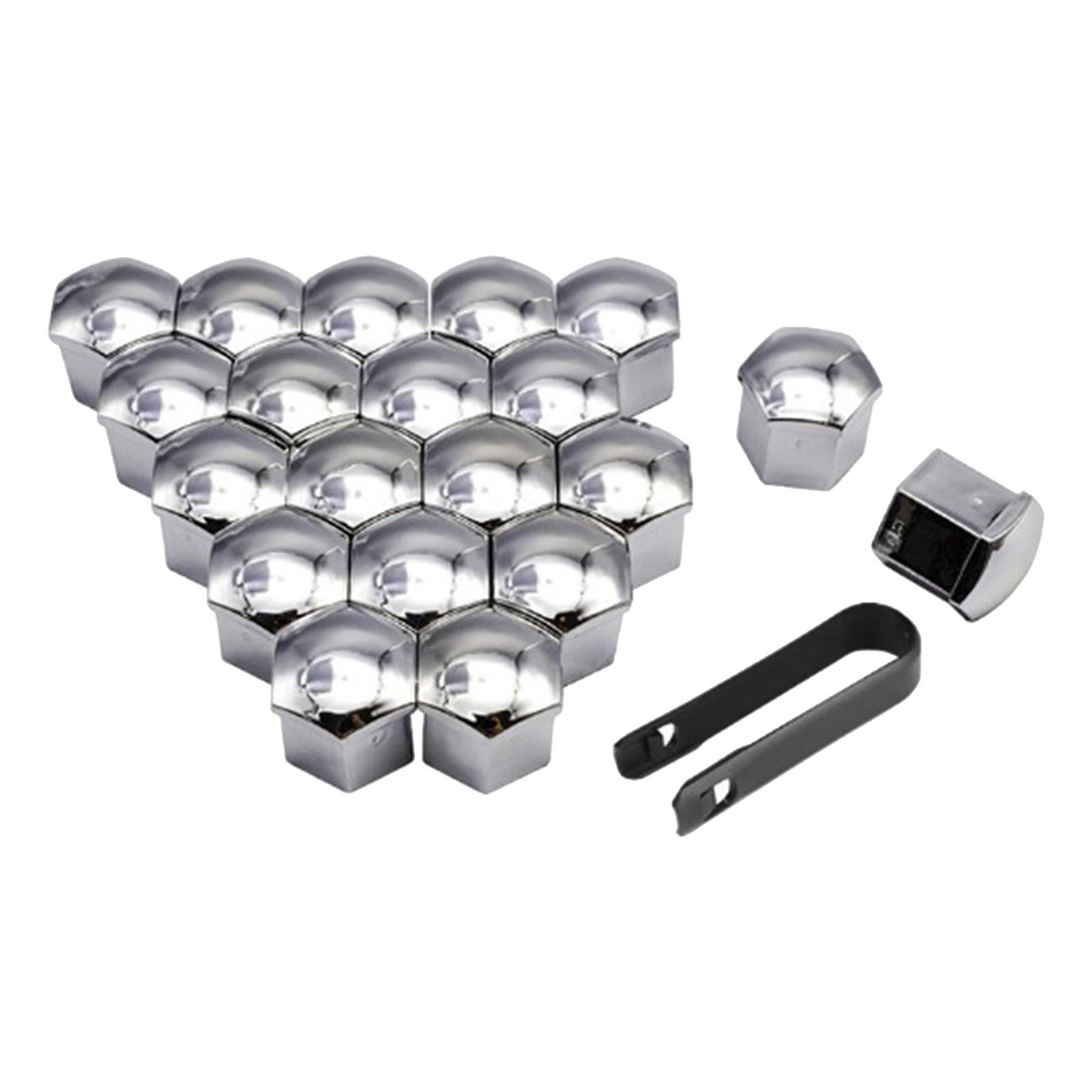 20 Pieces Car Wheel Lug Nut Covers Wheel Nut Caps Dustproof Auto Hub ...