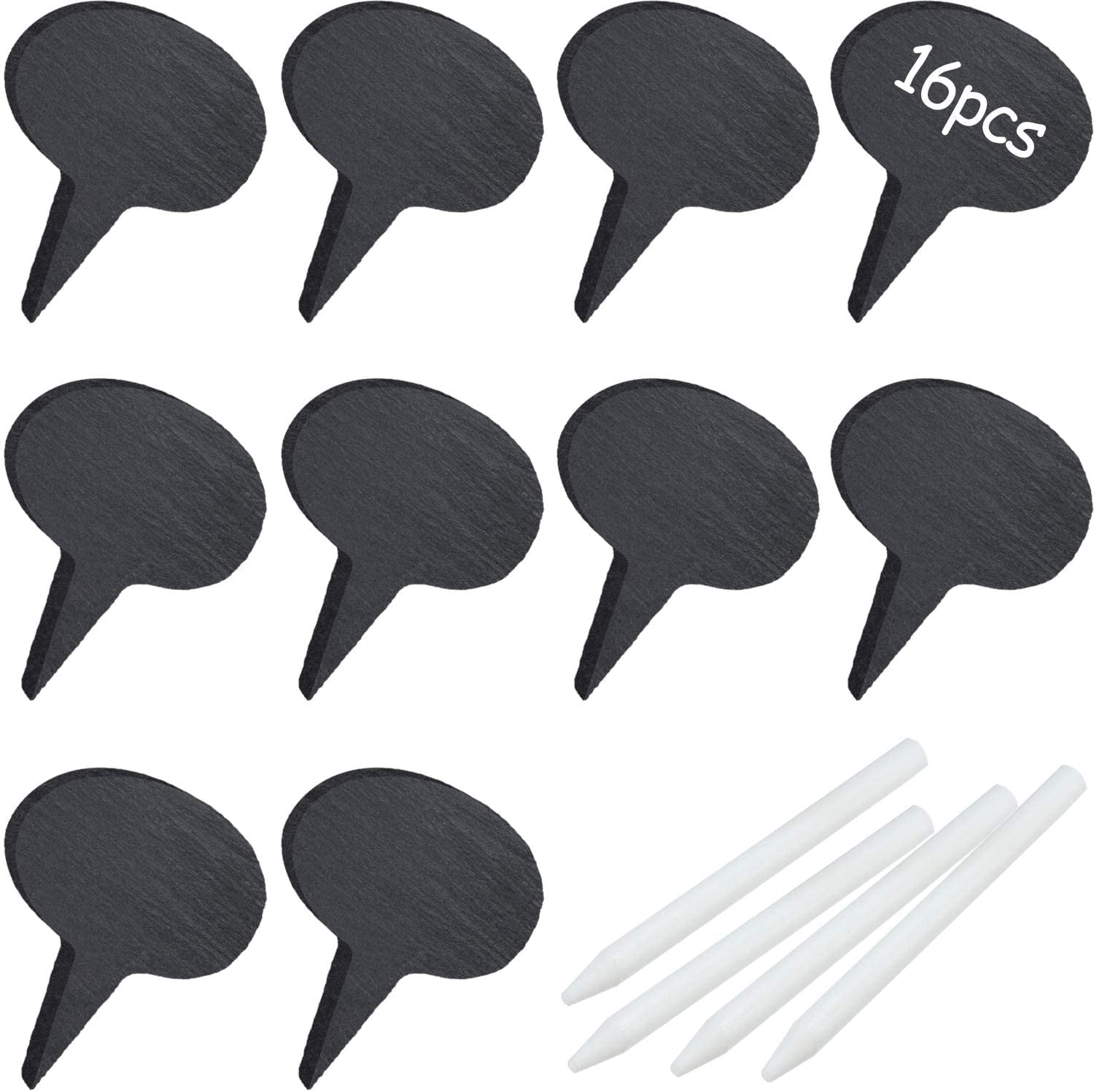 20 Pieces Cheese Markers for Charcuterie Board, Black Cheese Labels ...