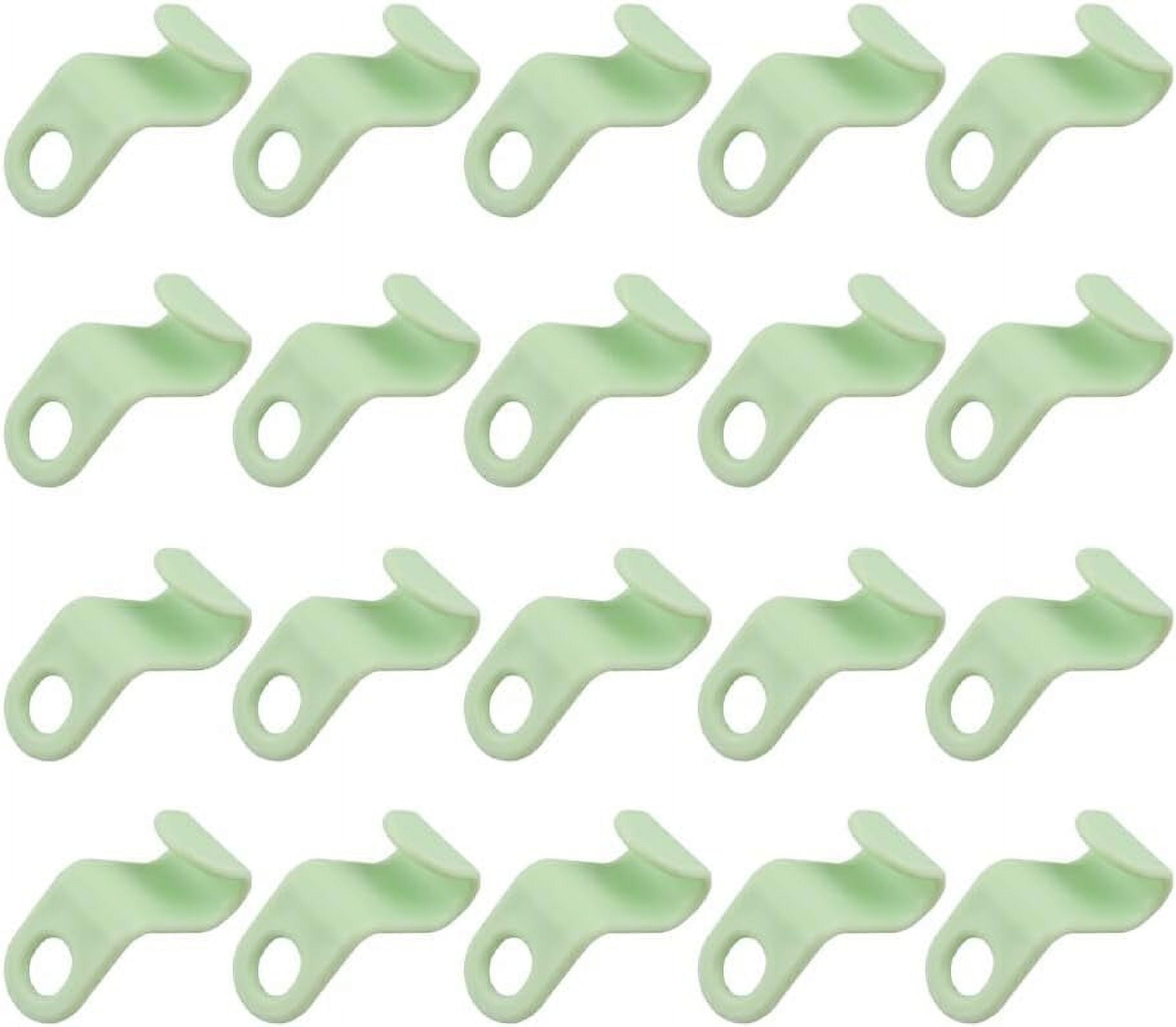 20 Pieces Clothes Hanger Connector Hooks Rack Holder Cascading Extender ...