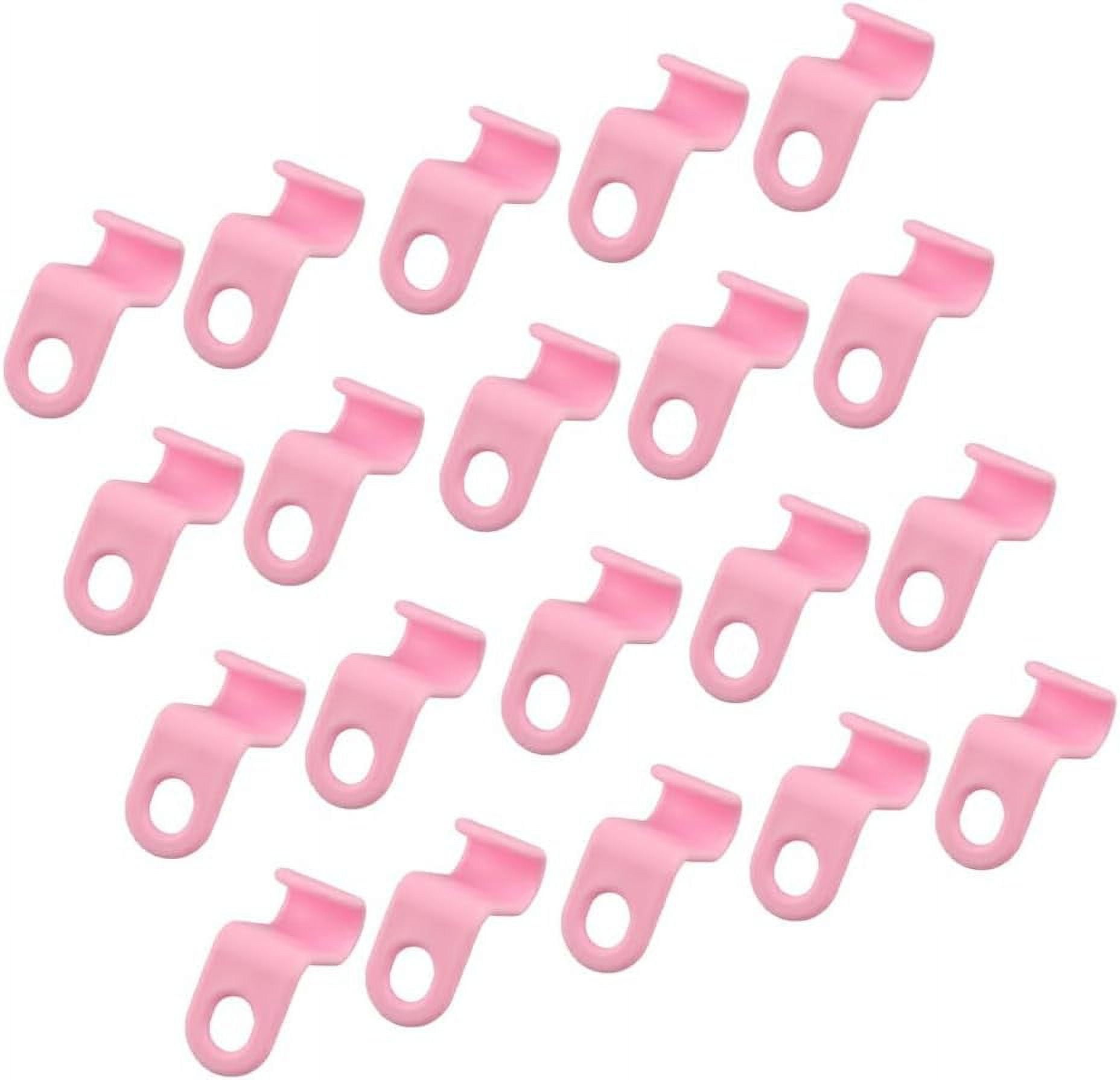 20 Pieces Clothes Hanger Connector Hooks Rack Holder Cascading Extender ...