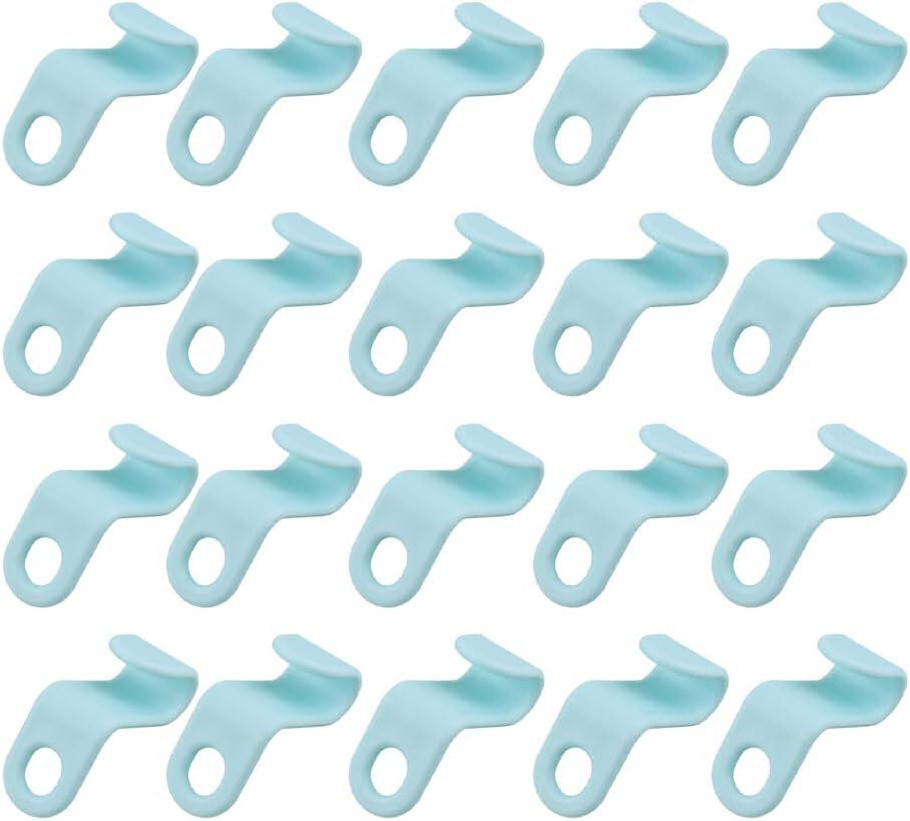 20 Pieces Clothes Hanger Connector Hooks Rack Mini Holder Cascading ...