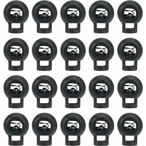 20 Pieces Cord Stopper, Cord Stopper, Plastic Cord Locks, Plastic Cord ...