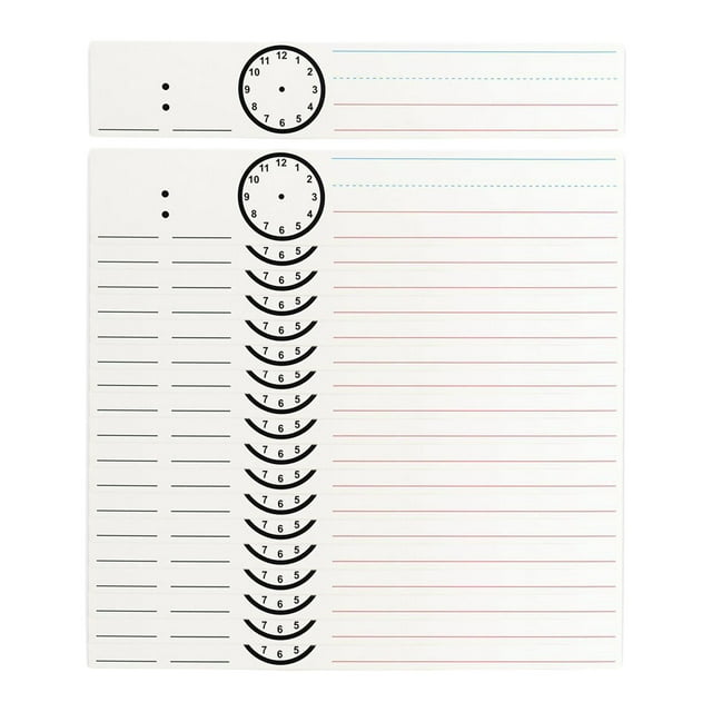20 Pieces Daily Schedule Pocket Chart Card for Classroom Preschool ...