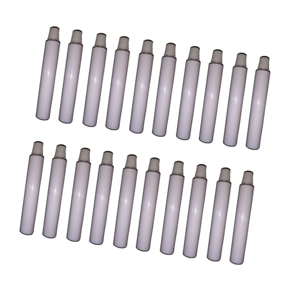 20 Pieces Empty Paint Tubes Aluminum Storage Container Refillable ...